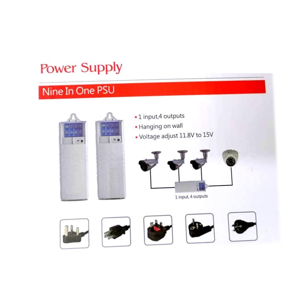 PWR-PDC 12V5A-4C Power Supply, Computers & Tech, Parts & Accessories ...