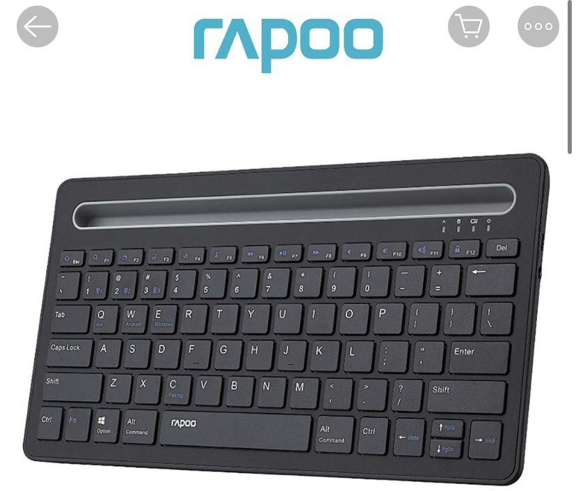 Rapoo Bluetooth Keyboard, Computers & Tech, Parts & Accessories ...