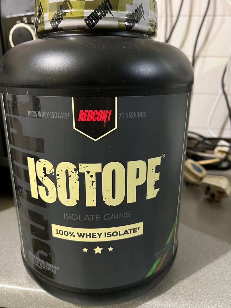 Redcon1 Isotope isolate whey, Health & Nutrition, Health Supplements ...
