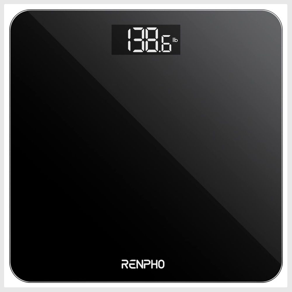 RENPHO Digital Bathroom Scale, Highly Accurate Body Weight Scale with ...