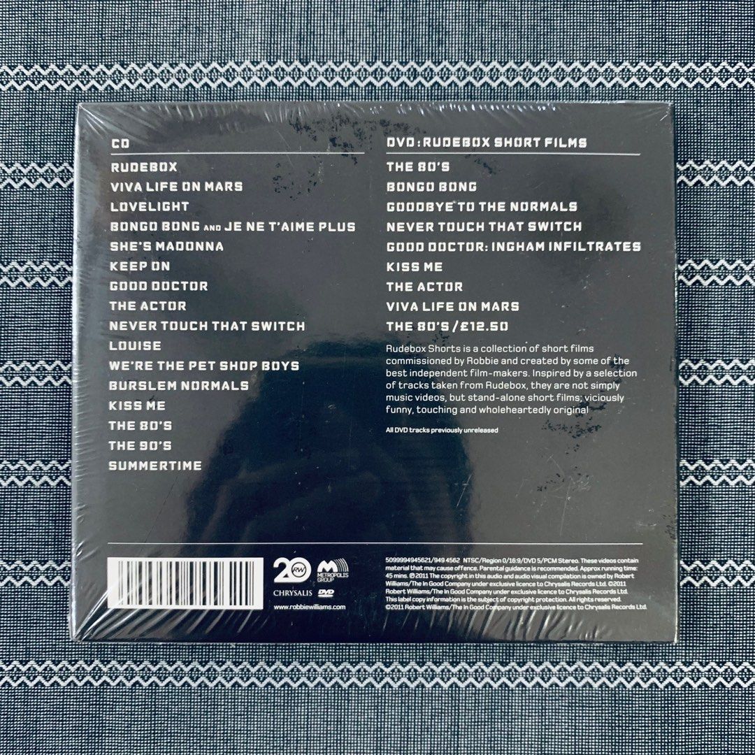Robbie Williams - Rudebox (Special Limited Edition) [Imported Edition ...