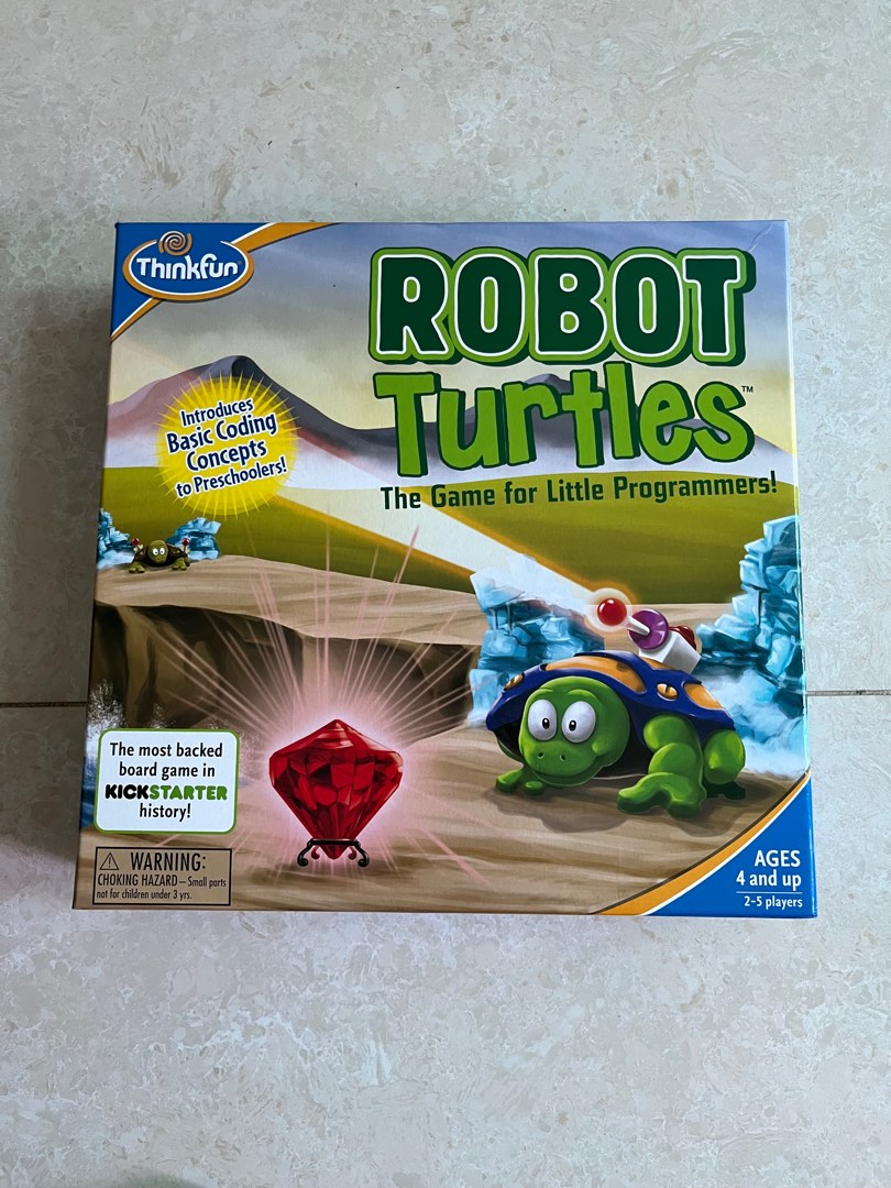 Robot Turtles 編程桌遊 Coding Programming Boardgame 其他 其他 Carousell