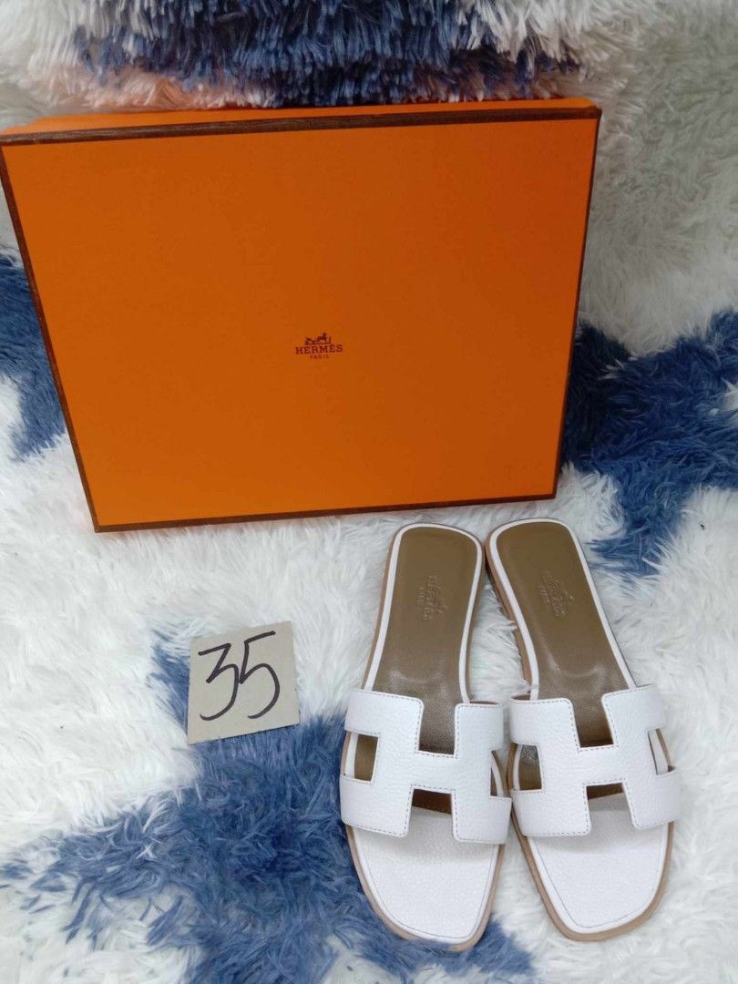SALE 35 w/Serial H Oran White Oran White Hermes Oran Light Blue Oran ...