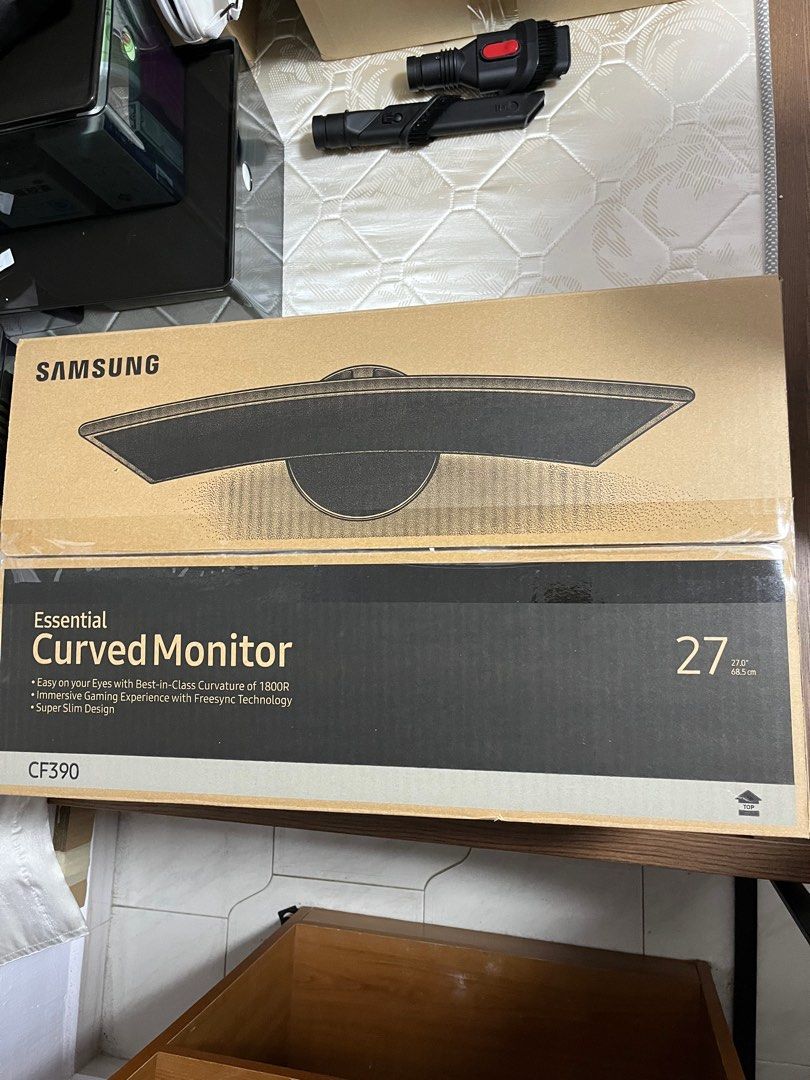 Samsung Curved Monitor C27F390FHE, Computers & Tech, Parts ...
