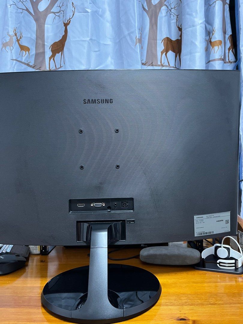 Samsung Curved Monitor C27F390FHE, Computers & Tech, Parts ...