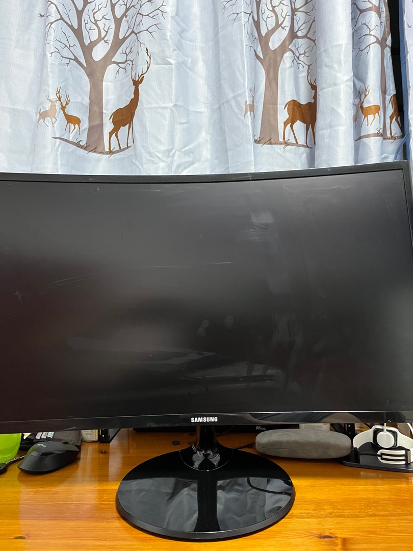 Samsung Curved Monitor C27F390FHE, Computers & Tech, Parts ...