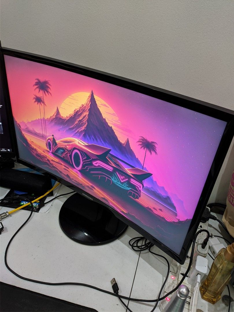 Samsung Led Curved Monitor 24 inch LC24F390FHEXXP, Computers & Tech ...