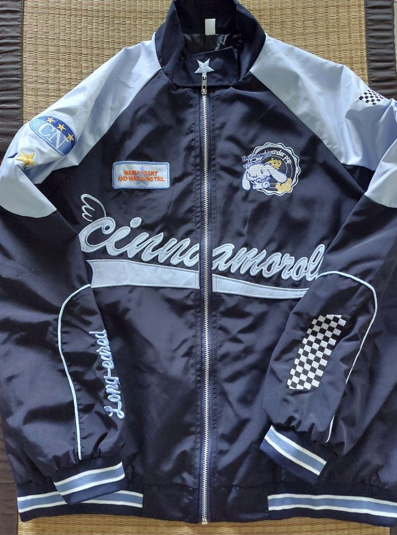 Sanrio Cinnamoroll Racer Jacket, Women's Fashion, Coats, Jackets and ...