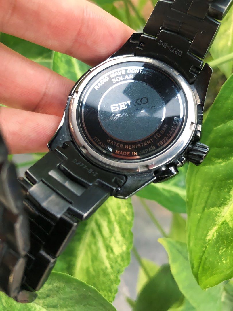 Seiko Ignition Radio Wave Control Titanium Rare Vintage, Men's Fashion ...