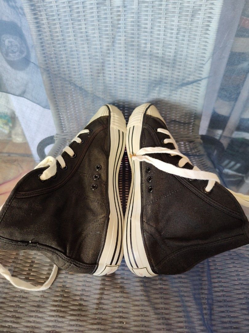 Sepatu Jadul New Warrior Go To School Hi Black SiZe 41, Fesyen Pria ...