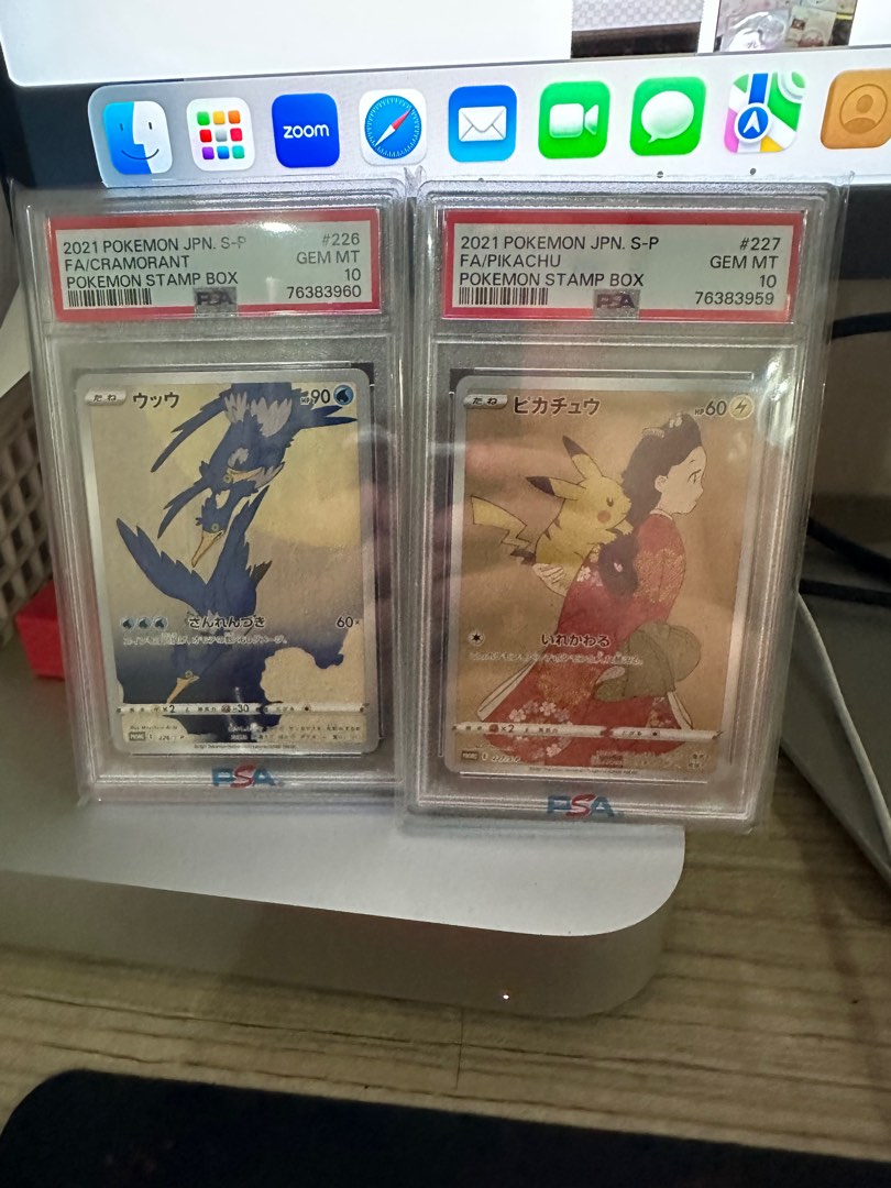 Sequential Pikachu stamp box #227 #226 psa 10, Hobbies & Toys, Toys ...