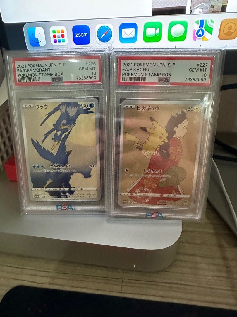 Sequential Pikachu stamp box #227 #226 psa 10, Hobbies & Toys, Toys ...