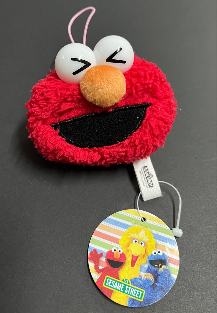 Sesame Streets Elmo Plush Keychains, Hobbies & Toys, Toys & Games on ...