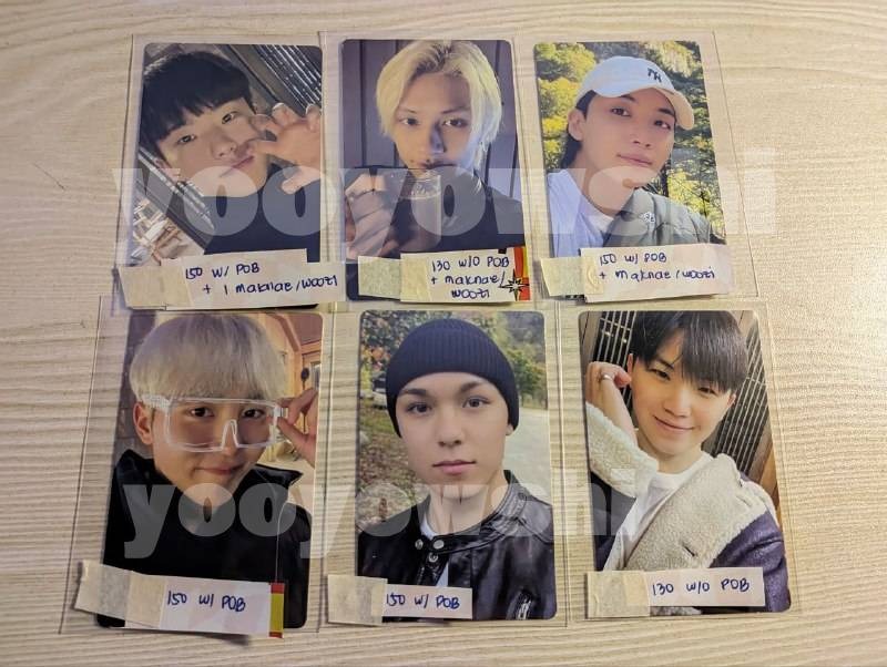 SEVENTEEN JEONGHAN HOSHI JUN SEUNGKWAN VERNON WOOZI IN THE SOOP PB MAKING 2 OFFICIAL PHOTOCARDS ...