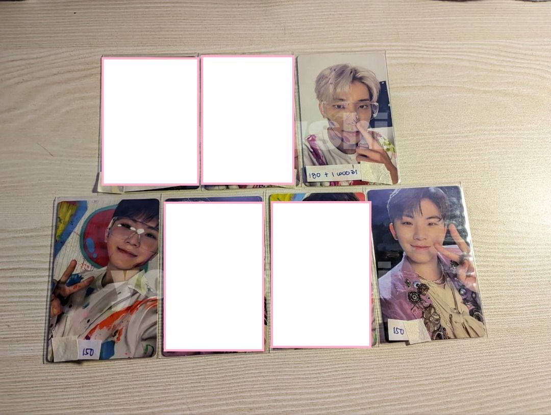 SEVENTEEN WONWOO WOOZI OFFICIAL PHOTOCARDS, Hobbies & Toys, Memorabilia & Collectibles, K-Wave ...