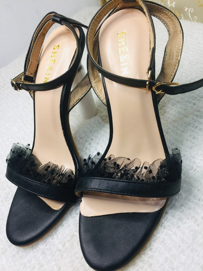 Shein Black heels, Women's Fashion, Footwear, Heels on Carousell