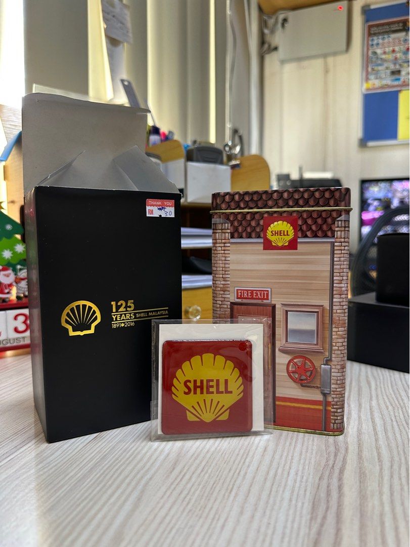 Shell Malaysia 125 Years (1891-2016) Promotional Tin #1, Hobbies & Toys ...