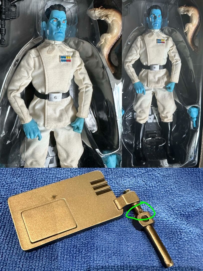 Sideshow Star Wars 1/6 Grand Admiral Thrawn With Command Chair, Hobbies ...