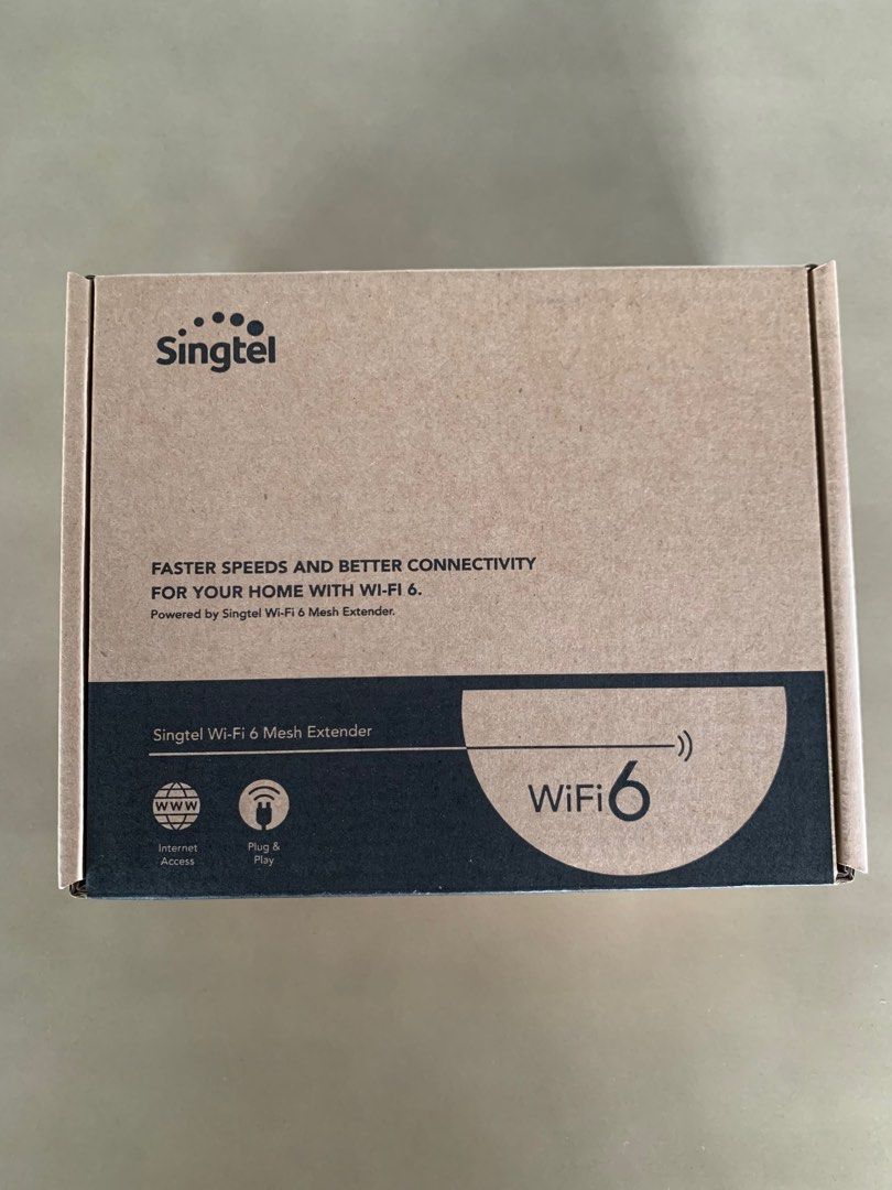 Singtel AP5690W Wifi 6 Mesh Extender, Computers & Tech, Parts ...