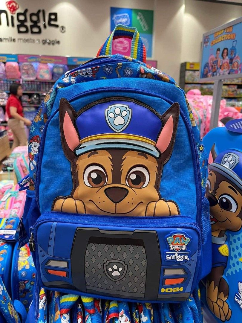 Smiggle Paw Patrol Junior Backpack, Babies & Kids, Babies & Kids ...