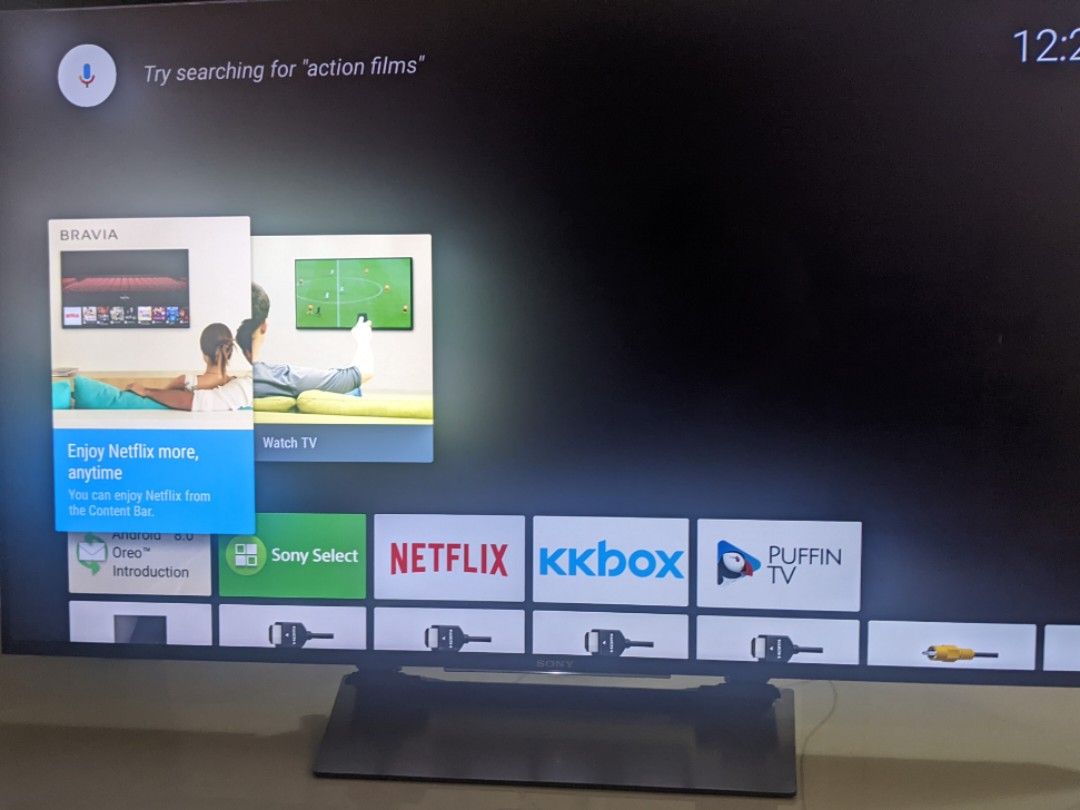 Sony 55 in. Spoilt tv, TV & Home Appliances, TV & Entertainment, TV on ...