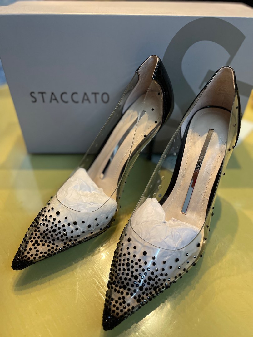 STACCATO STUDDED SHOES on Carousell