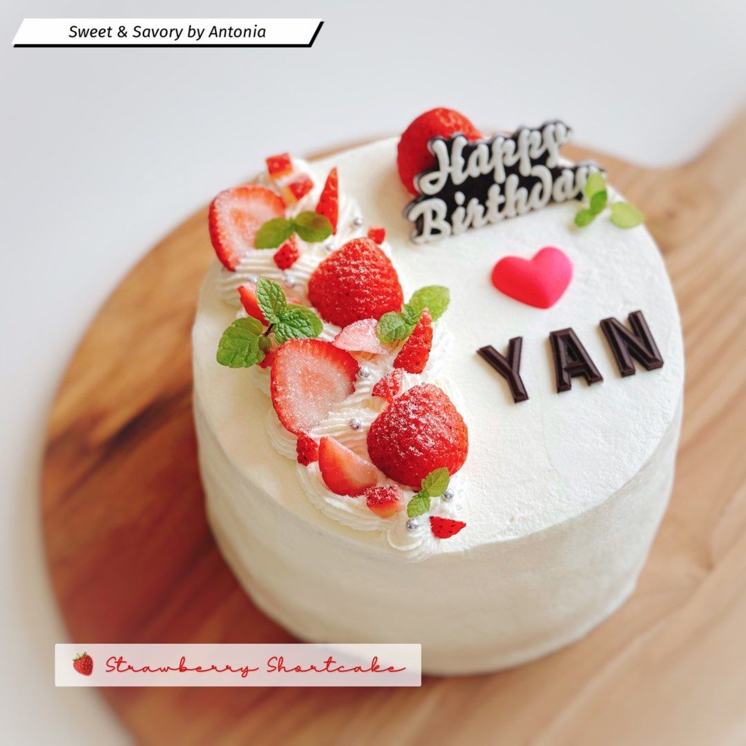 Strawberry Shortcake / Birthday Cake / Mango / Peach / Blueberries ...