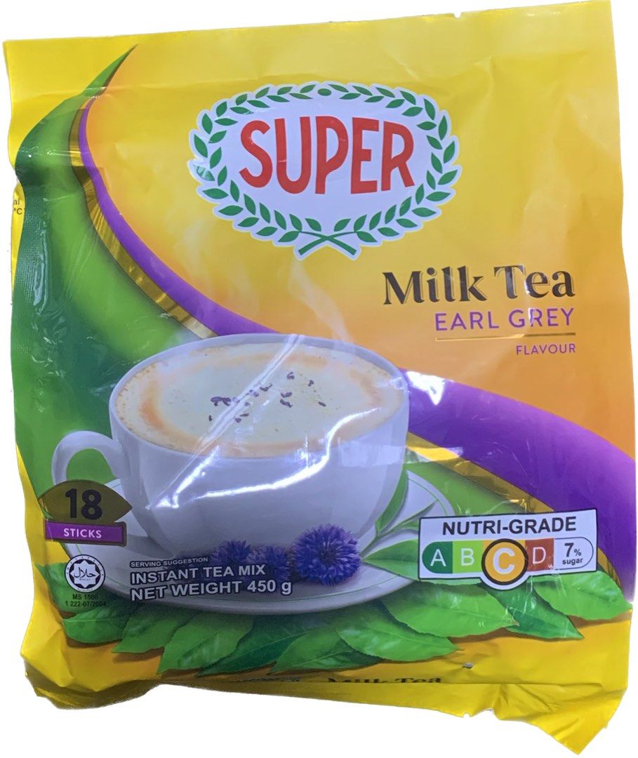 SUPER COFFEE MILK TEA EARL GRAY 18 PCS/450G on Carousell