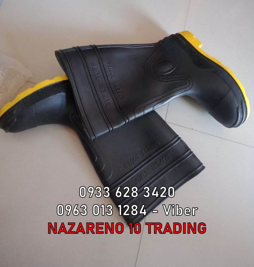 Super Tuff Safety Boots with Steel Toe on Carousell