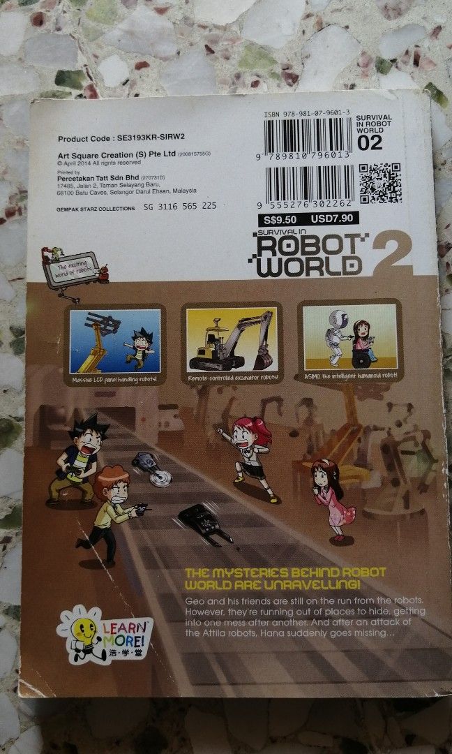 Survival in ROBOT WORLD 2, Hobbies & Toys, Books & Magazines, Comics ...