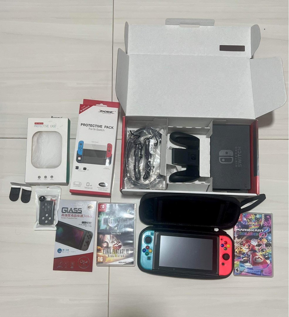 Switch V2, Video Gaming, Video Game Consoles, Nintendo on Carousell