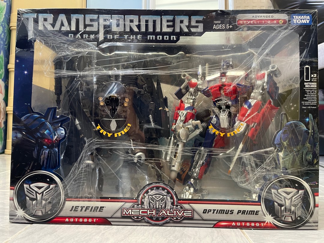 Takara Transformers Buster Optimus Prime & Jetfire boxed set, Hobbies ...