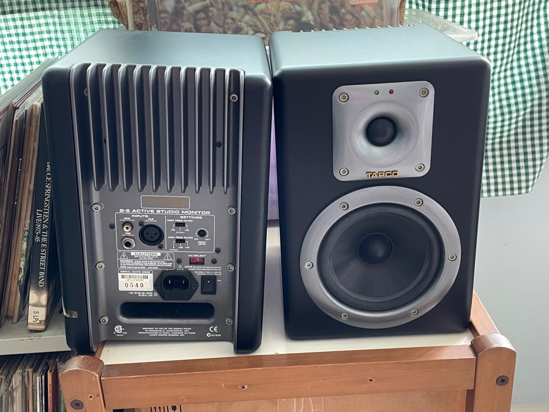 Tapico S5 Active Monitor Speaker, Audio, Soundbars, Speakers ...