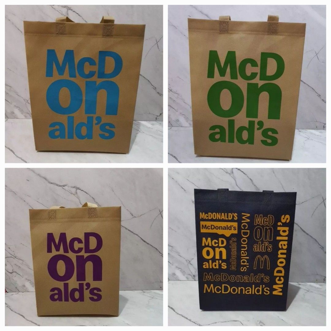 TAS BELANJA SPUNBOND SHOPPING BAG MCDONALDS MCD on Carousell