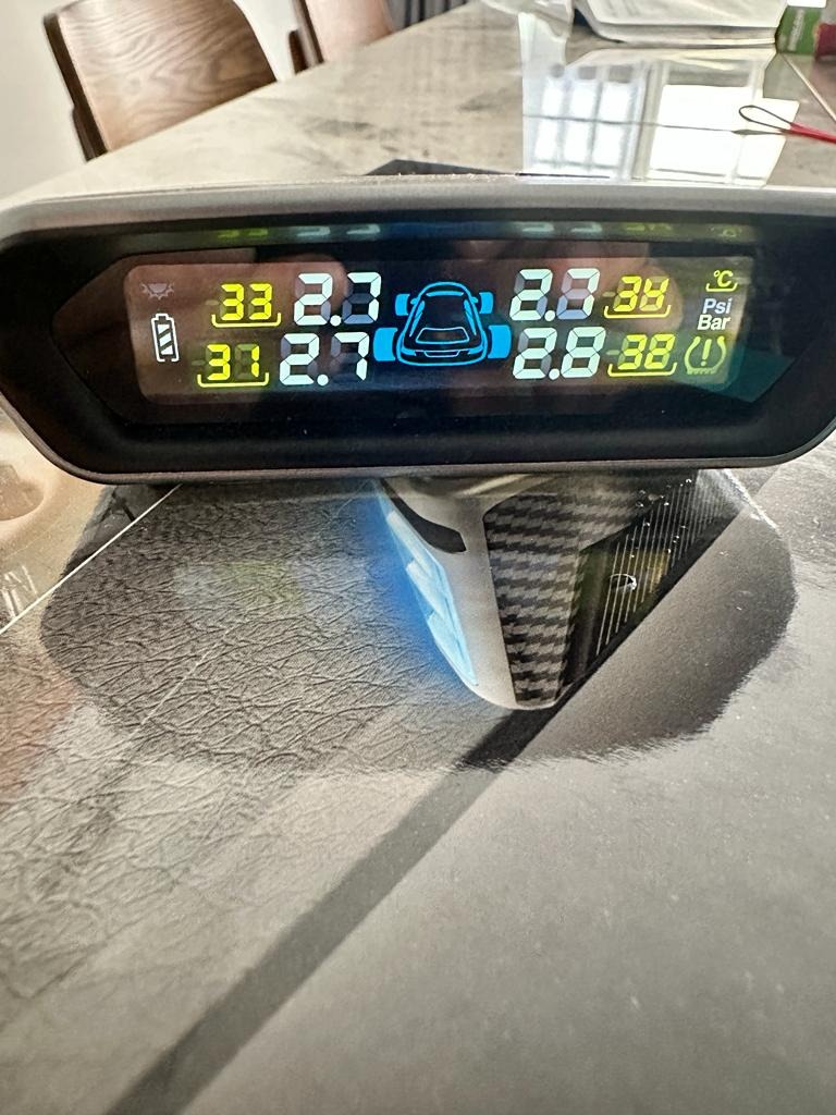 TEEL MATE Solar Tire Pressure Monitoring System - Sensor Only, Car ...