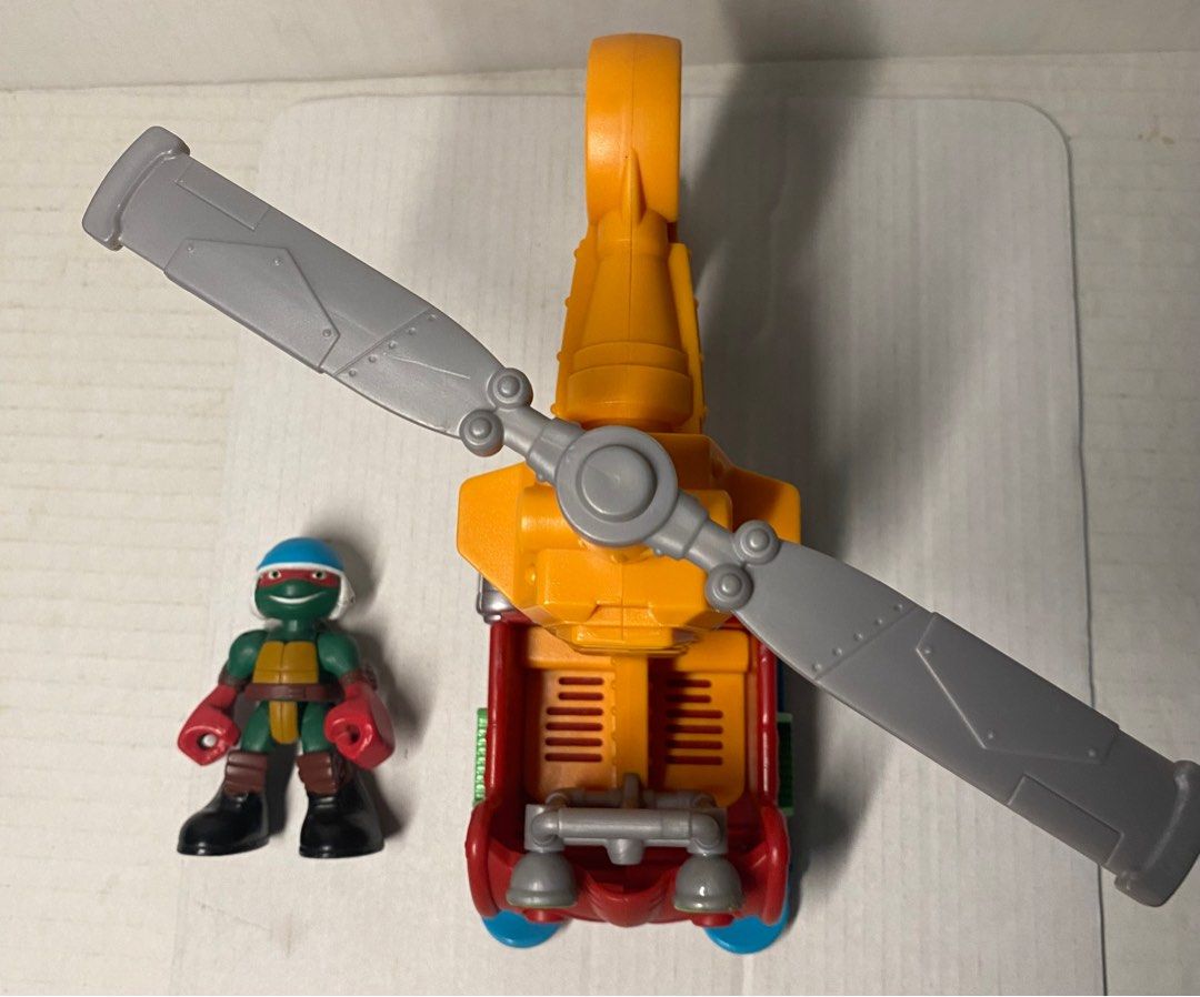 Teenage Mutant Ninja Turtles 2014 Half-Shell Heroes Drop Copter Sled ...