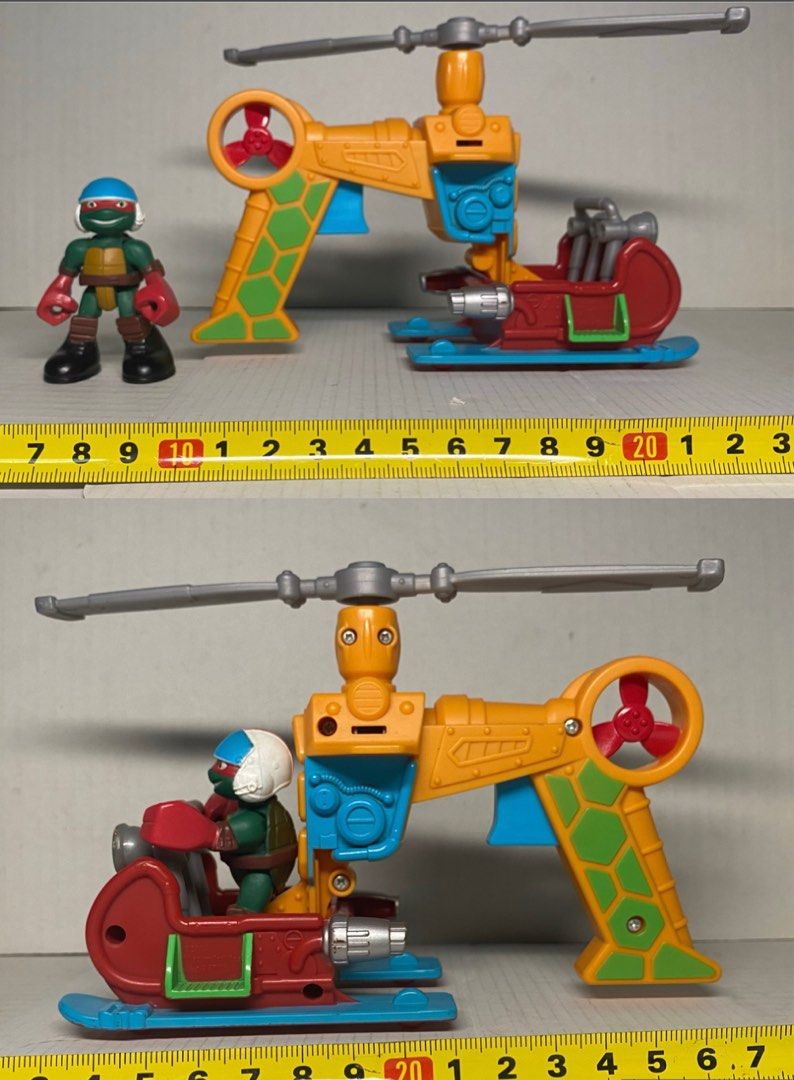 Teenage Mutant Ninja Turtles 2014 Half-Shell Heroes Drop Copter Sled ...
