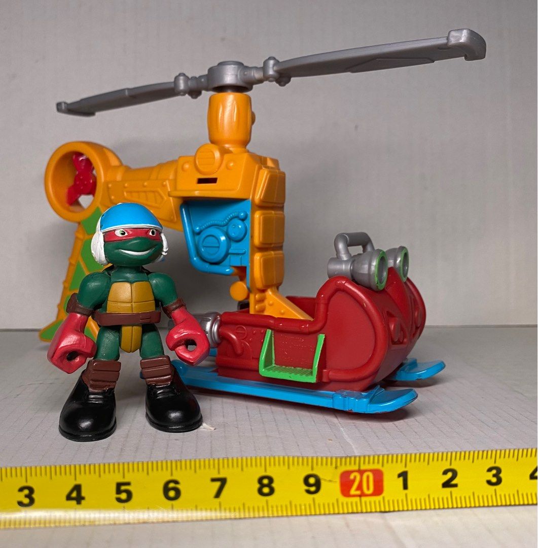 Teenage Mutant Ninja Turtles 2014 Half-Shell Heroes Drop Copter Sled ...