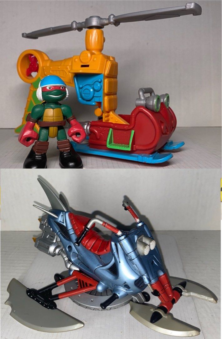 Teenage Mutant Ninja Turtles 2014 Half-Shell Heroes Drop Copter Sled ...