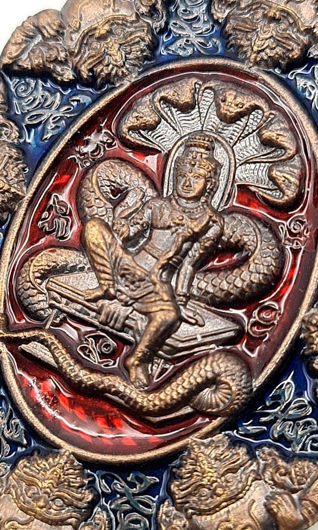 Thai amulet jatukam ramathep Lp Chote Wat Putthaisawan patiharn nuduang ...