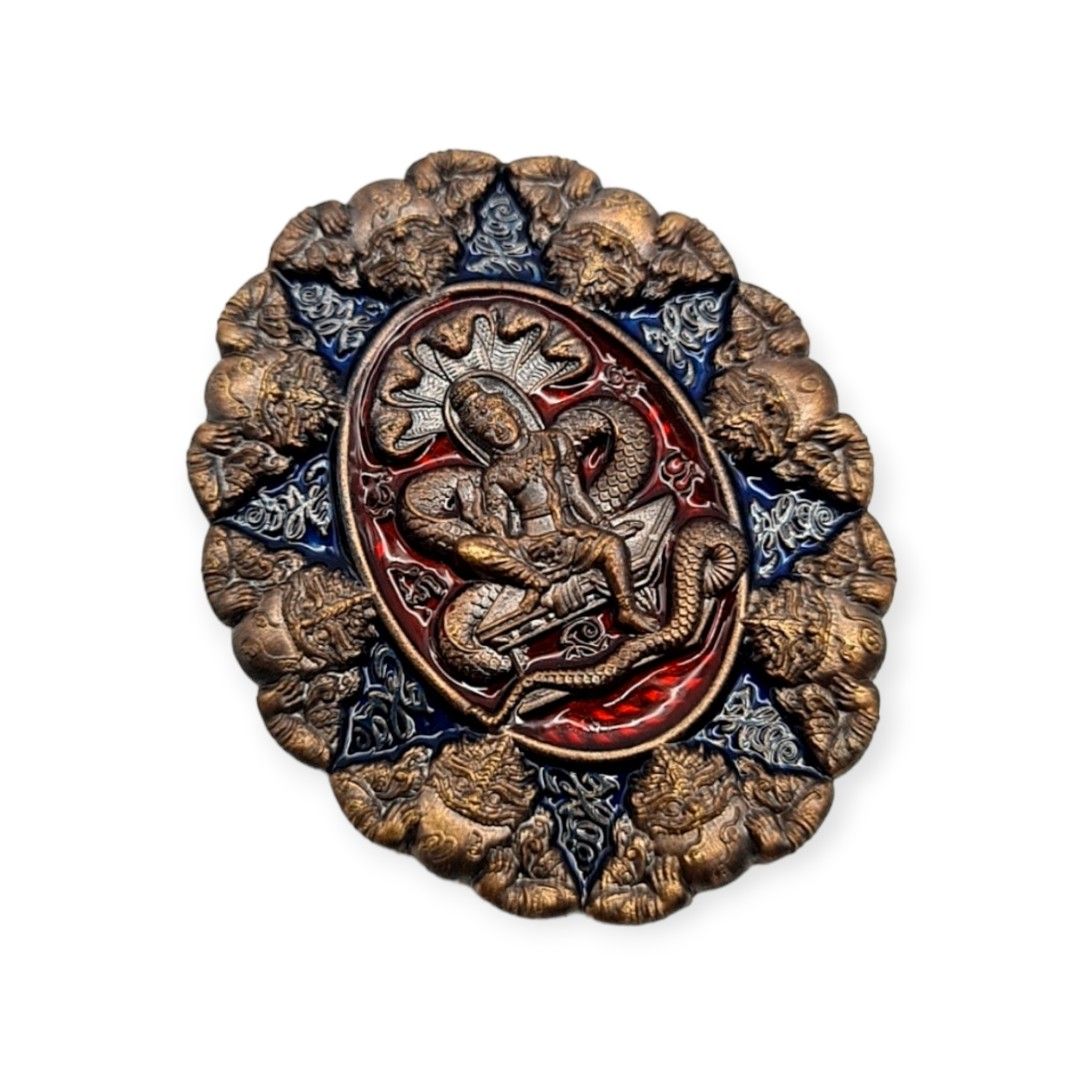 Thai amulet jatukam ramathep Lp Chote Wat Putthaisawan patiharn nuduang ...