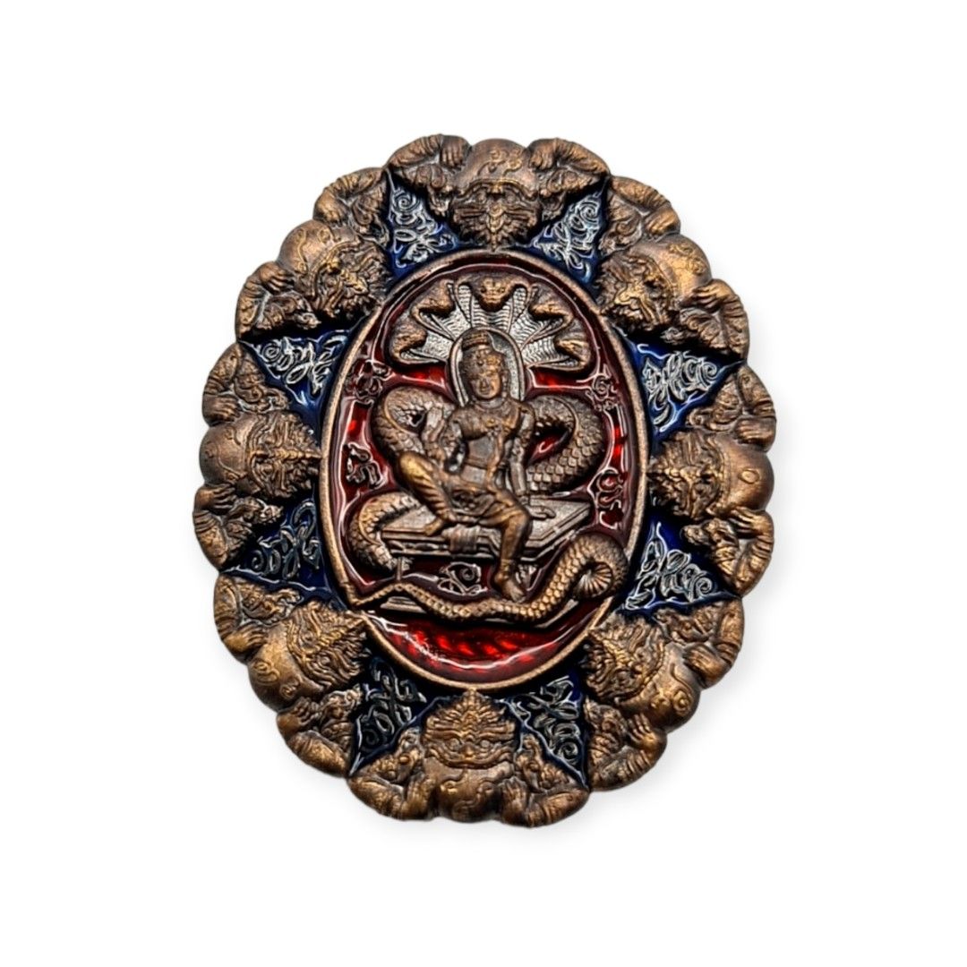 Thai amulet jatukam ramathep Lp Chote Wat Putthaisawan patiharn nuduang ...