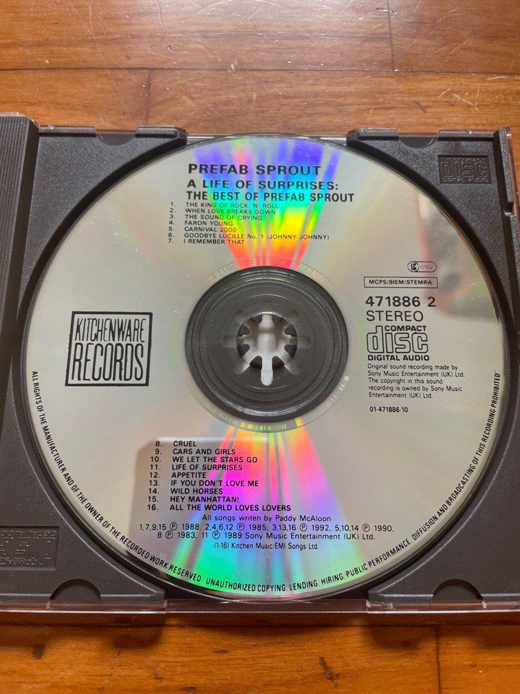 The Best of Prefab Sprout CD, Hobbies & Toys, Music & Media, CDs & DVDs ...