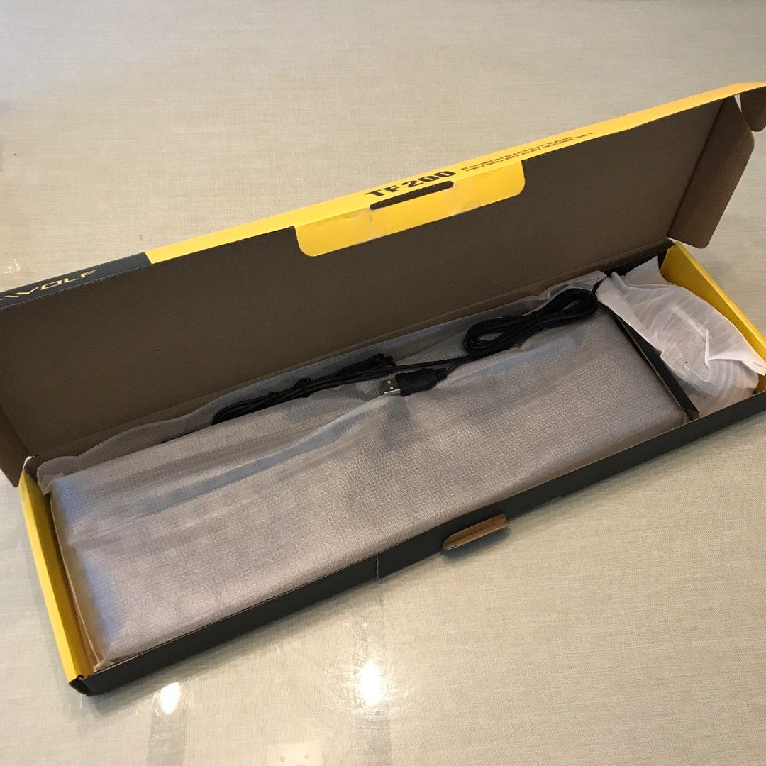 Thunder Wolf TF200 Wired USB Keyboard & Mouse Set, Computers & Tech ...