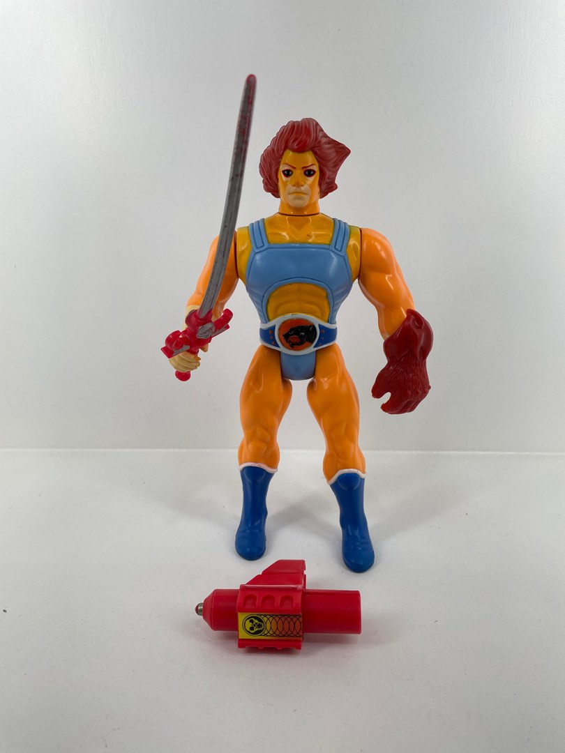 ThunderCats Lion-O Vintage LJN 1985 red hair and red claw complete with ...
