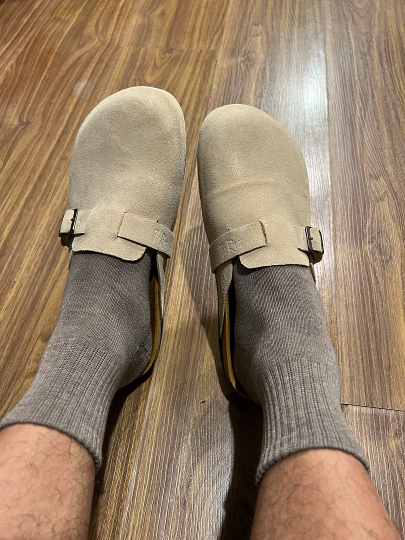 Thy Roots Clogs in Beige on Carousell