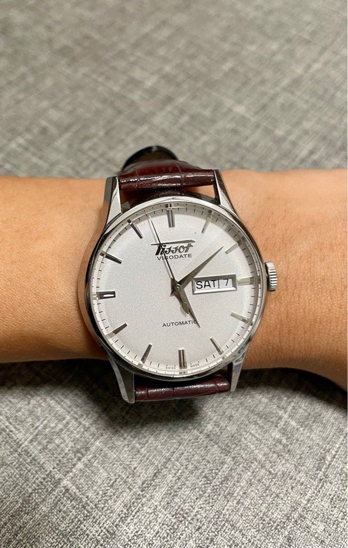 Tissot Visodate Automatic, Luxury, Watches on Carousell