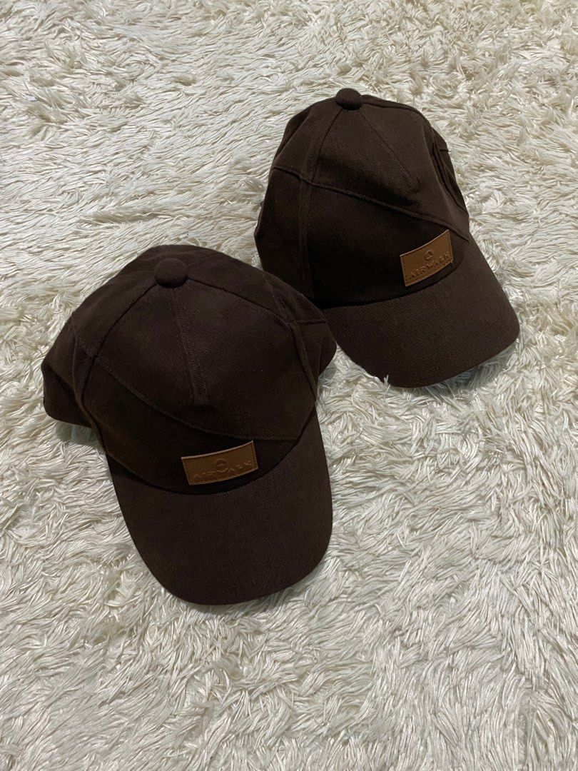 Topi airwalk brown, Fesyen Pria, Aksesoris, Topi di Carousell