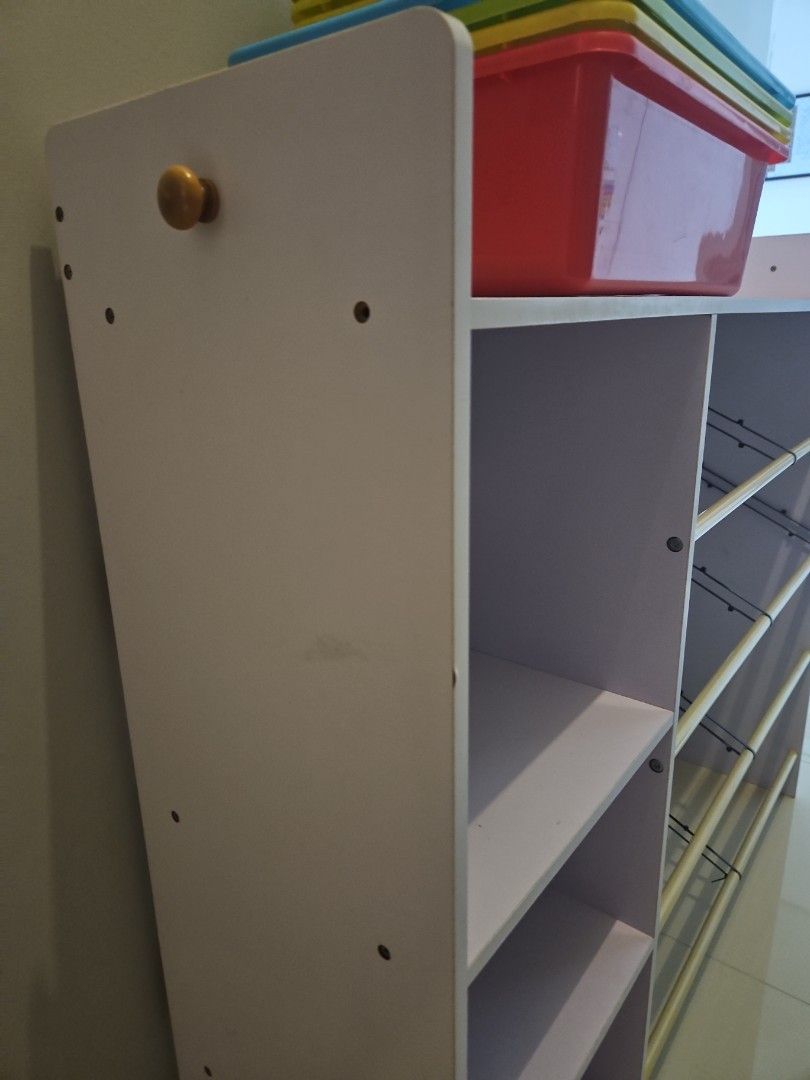 Toys rack, Furniture & Home Living, Furniture, Shelves, Cabinets ...