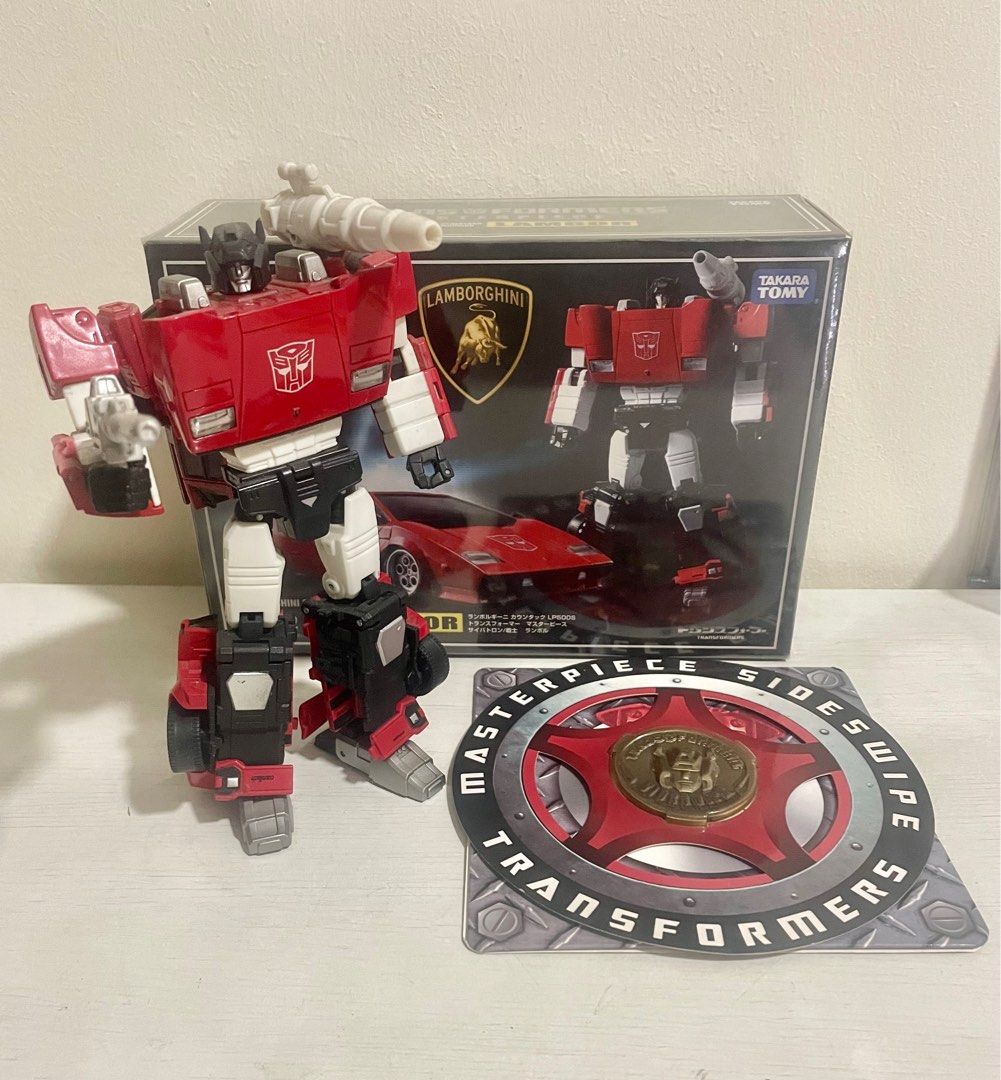 Transformers MP 12 Lambor Sideswipe with coin BIB Original Takara Tomy ...